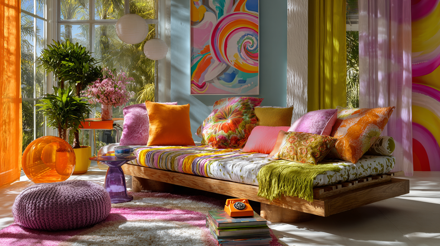 47 Retro Daybeds With 60s Energy - Inspired Realms