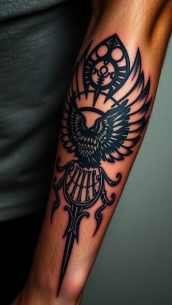 32 Stunning Gotham-Inspired Large Body Tattoo Designs - Inspired Realms