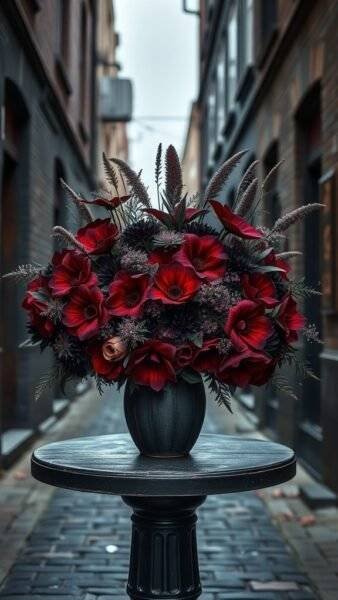 Valentines Day Flowers With Bold, Gotham-Inspired Flair - Inspired Realms